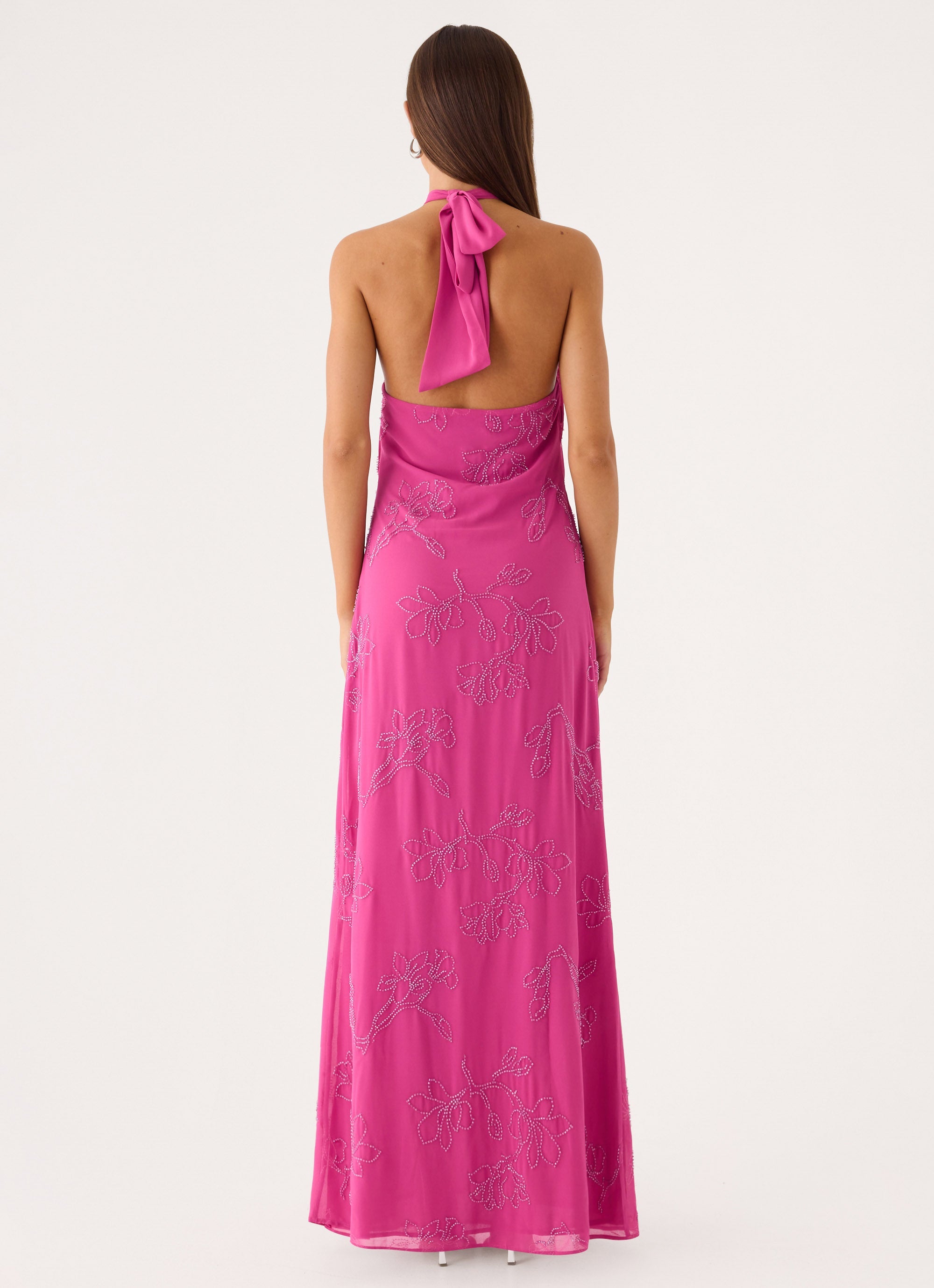 Cliffs Edge Maxi Dress - Berry Kiss – Peppermayo UK