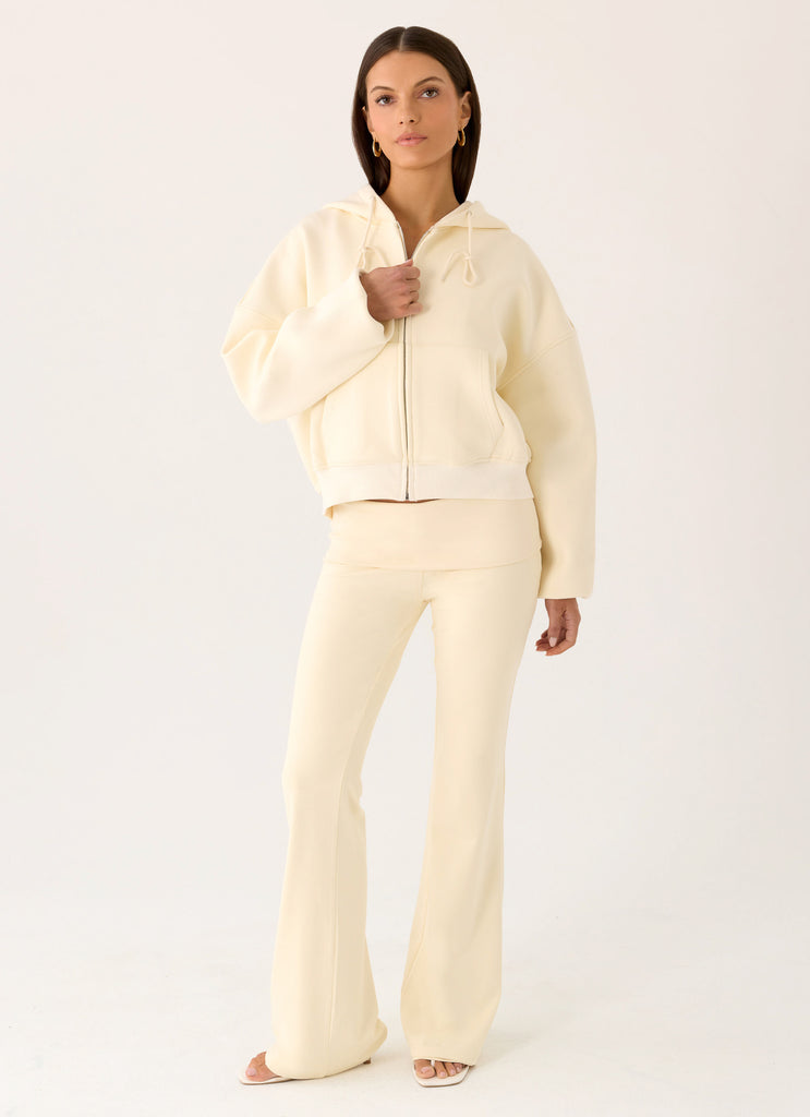 Elio Zip Hoodie - Baby Yellow – Peppermayo UK