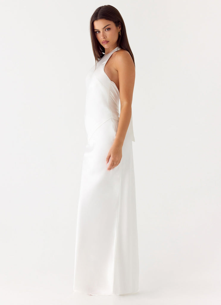 Jasmanie Maxi Dress - White – Peppermayo UK