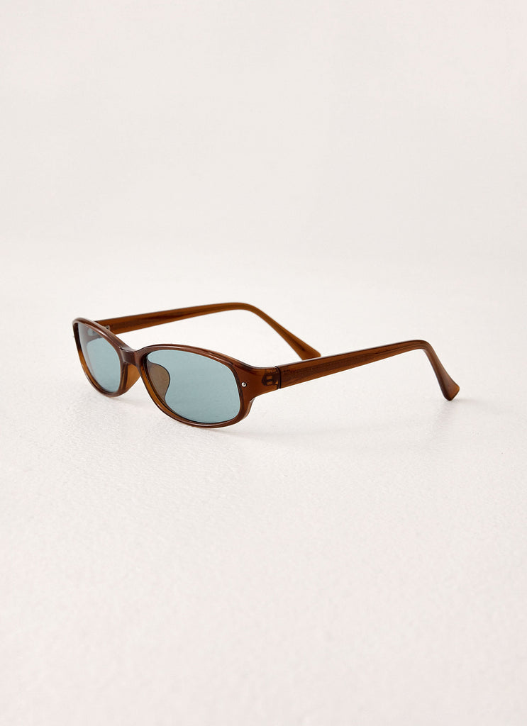 Kiss & Tell Sunglasses - Brown – Peppermayo UK