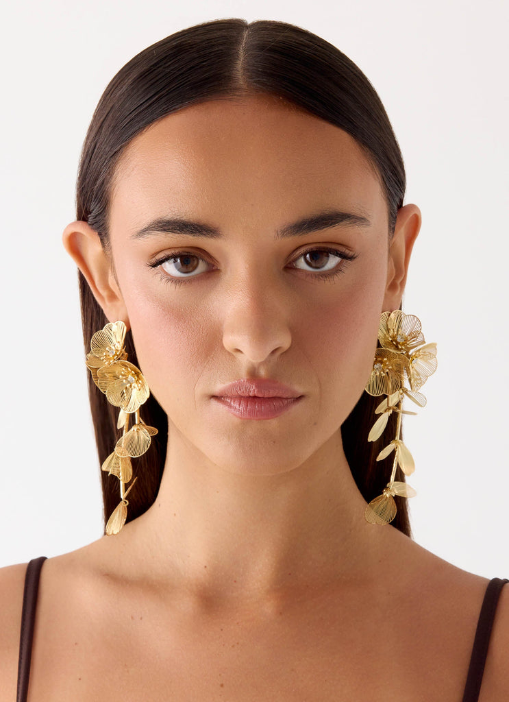 Lumiere Earrings - Gold – Peppermayo UK