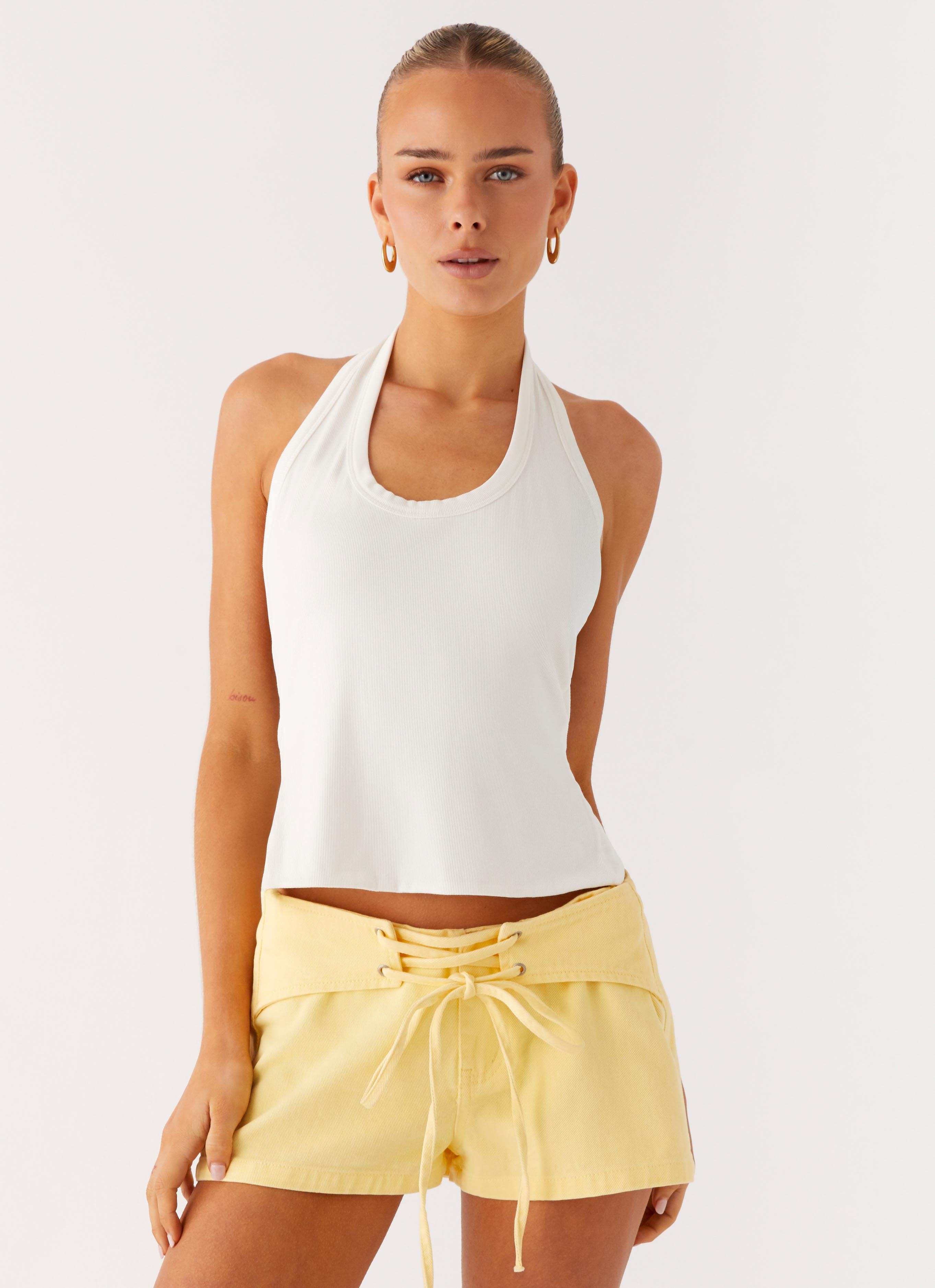 No Rush Top - White – Peppermayo UK