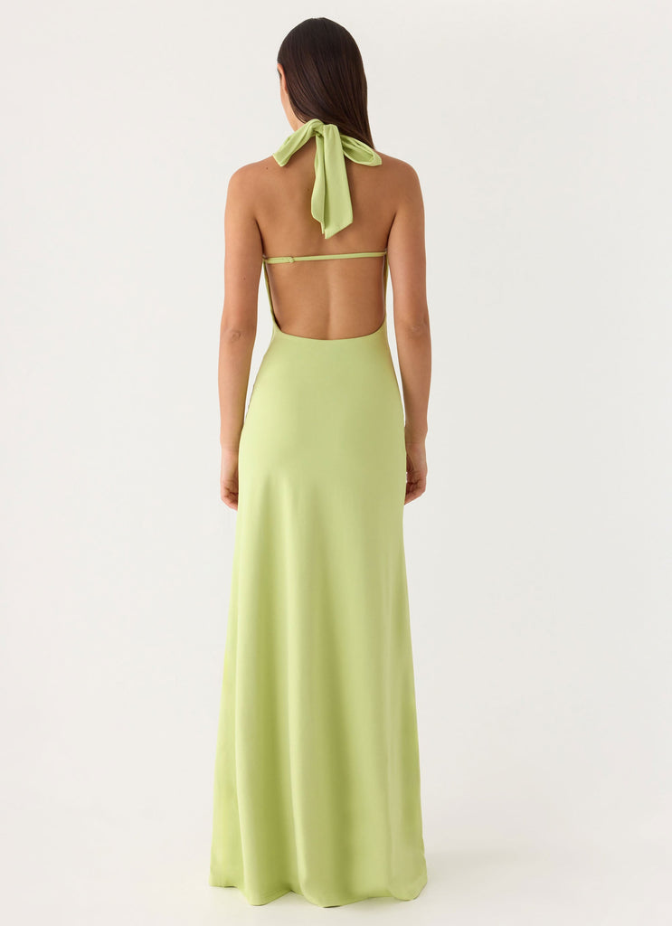 Quaresma Embellished Maxi Dress - Lime – Peppermayo UK
