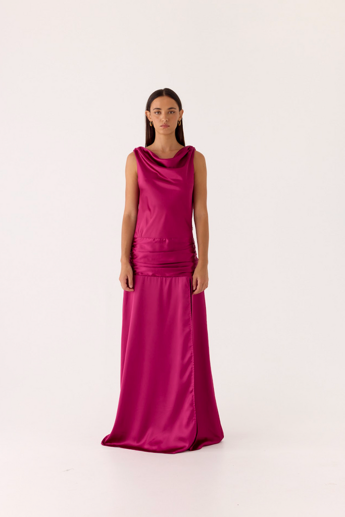 Generation Maxi Dress - Fuchsia – Peppermayo UK