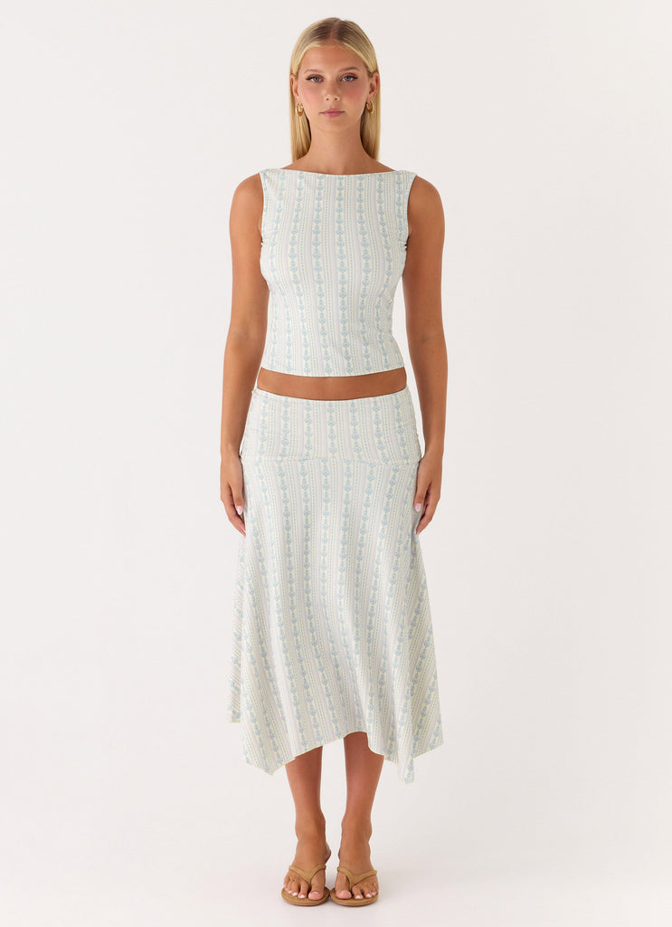 Suns Out Tank Top - Vintage Stripe – Peppermayo UK