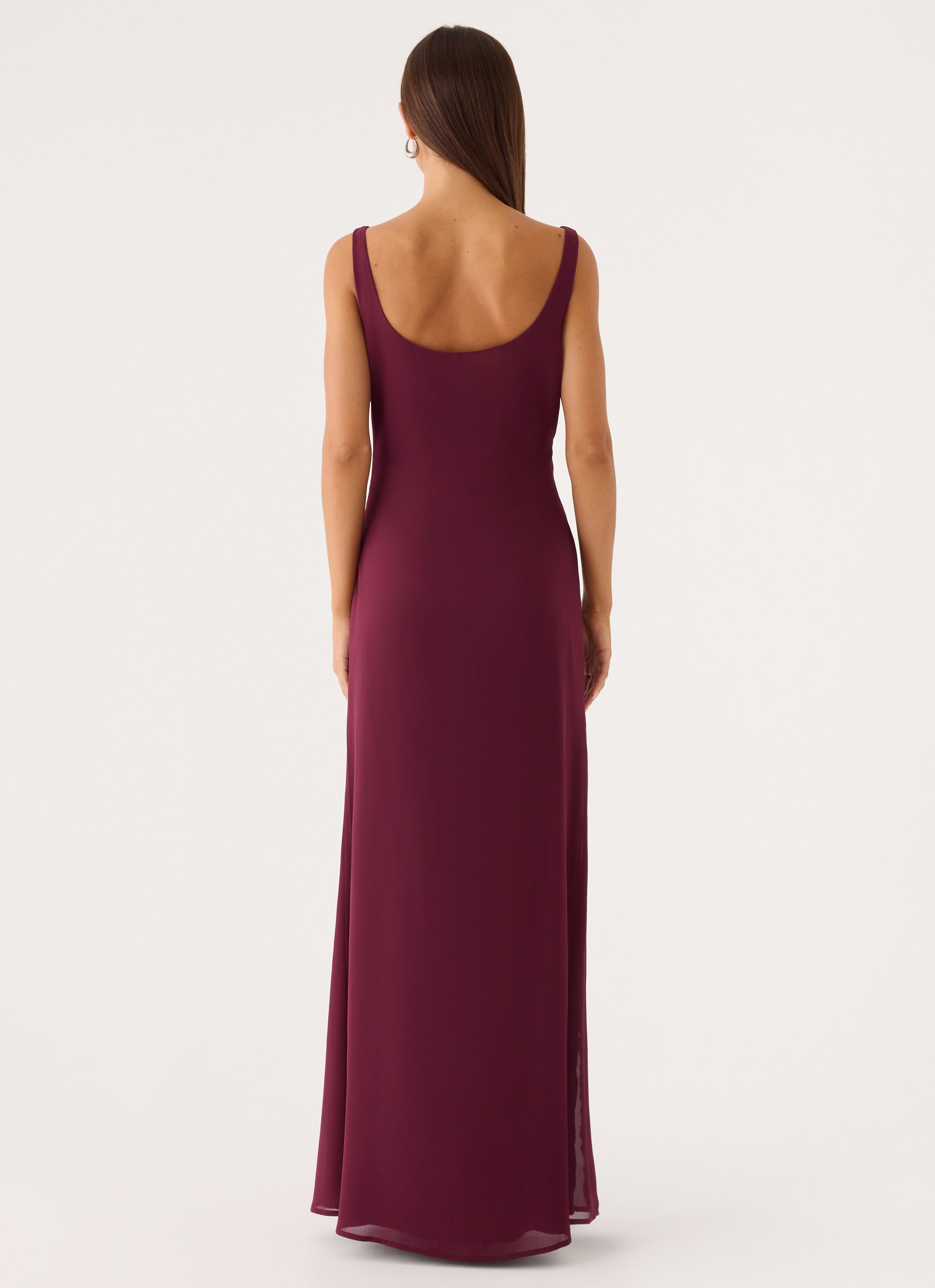 Sunset Edit Maxi Dress - Berry Kiss – Peppermayo UK