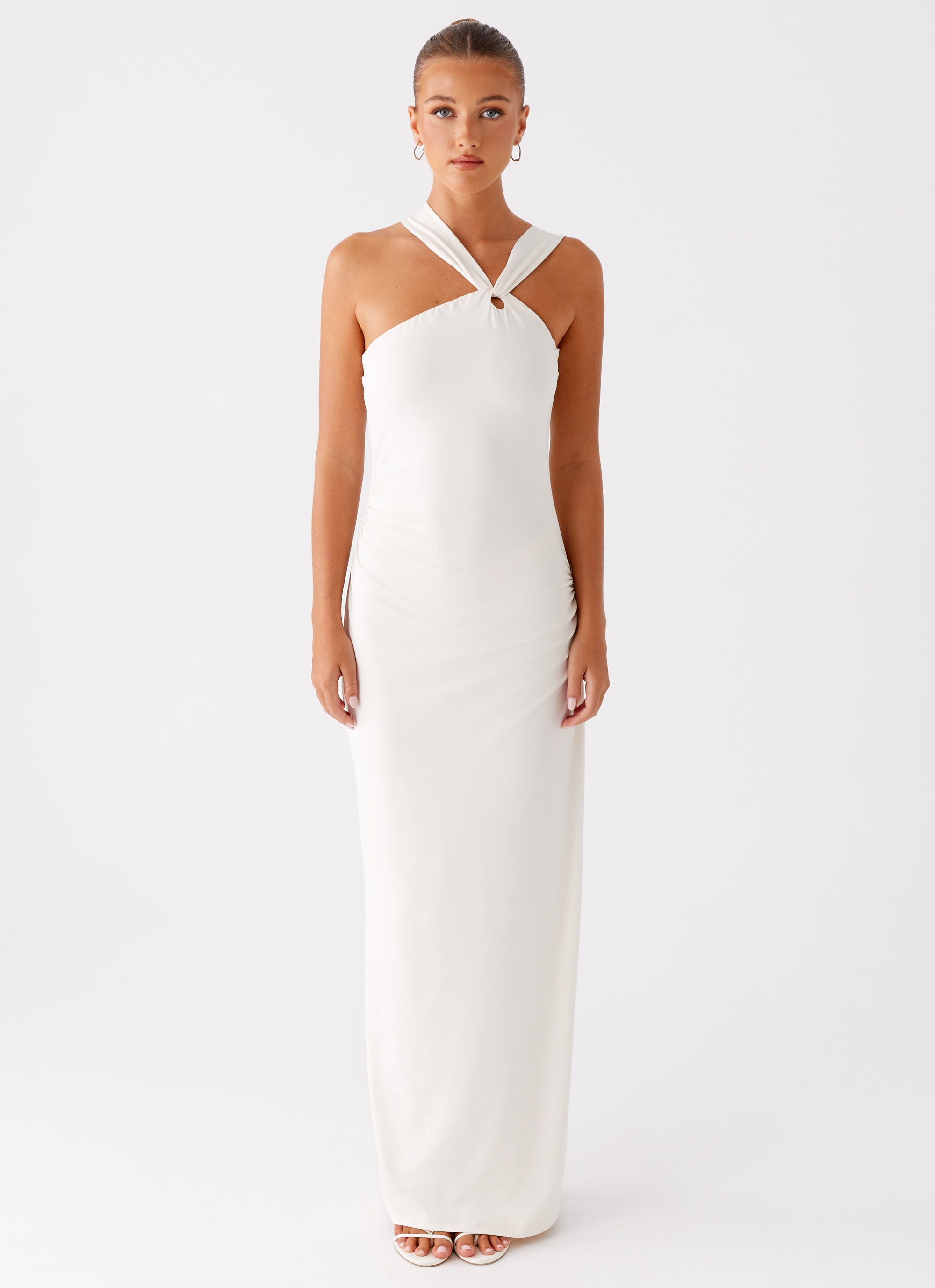 Tamira Maxi Dress - Ivory – Peppermayo UK