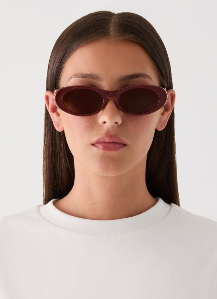 Trouble Maker Sunglasses - Red – Peppermayo UK