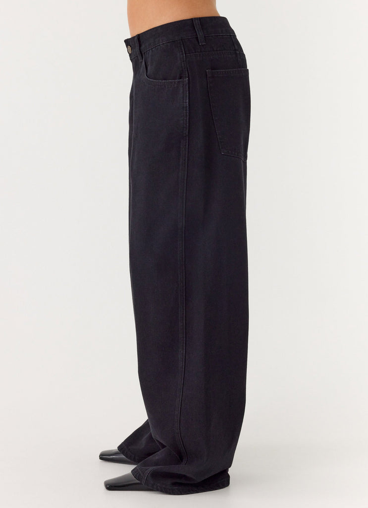 Waylon Low Rise Jeans - Black – Peppermayo UK